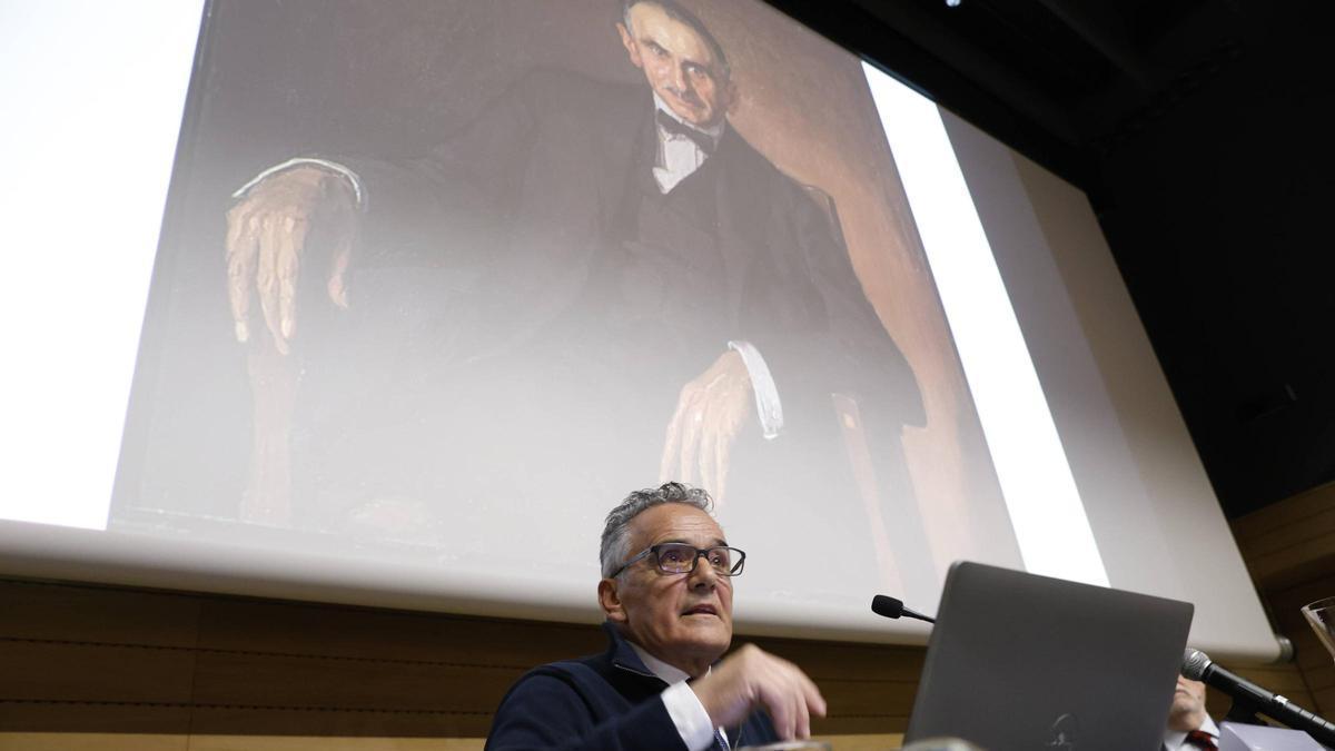 El catedrático Ángel Mato recuerda a Melquíades Álvarez