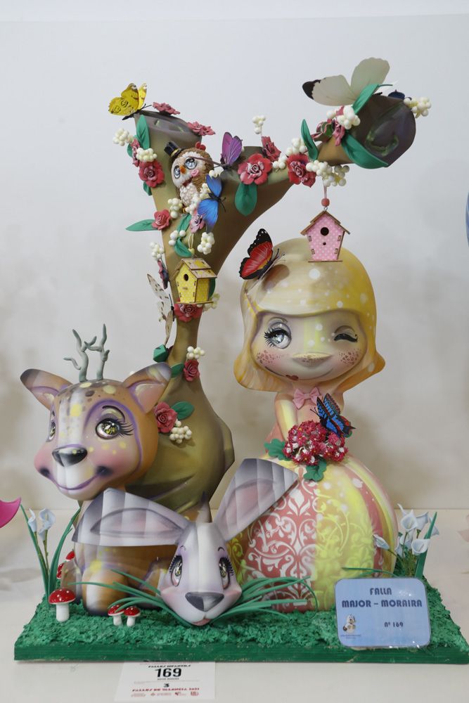Fallas 2021: Ninots de las secciones Especial a Tercera (infantiles).