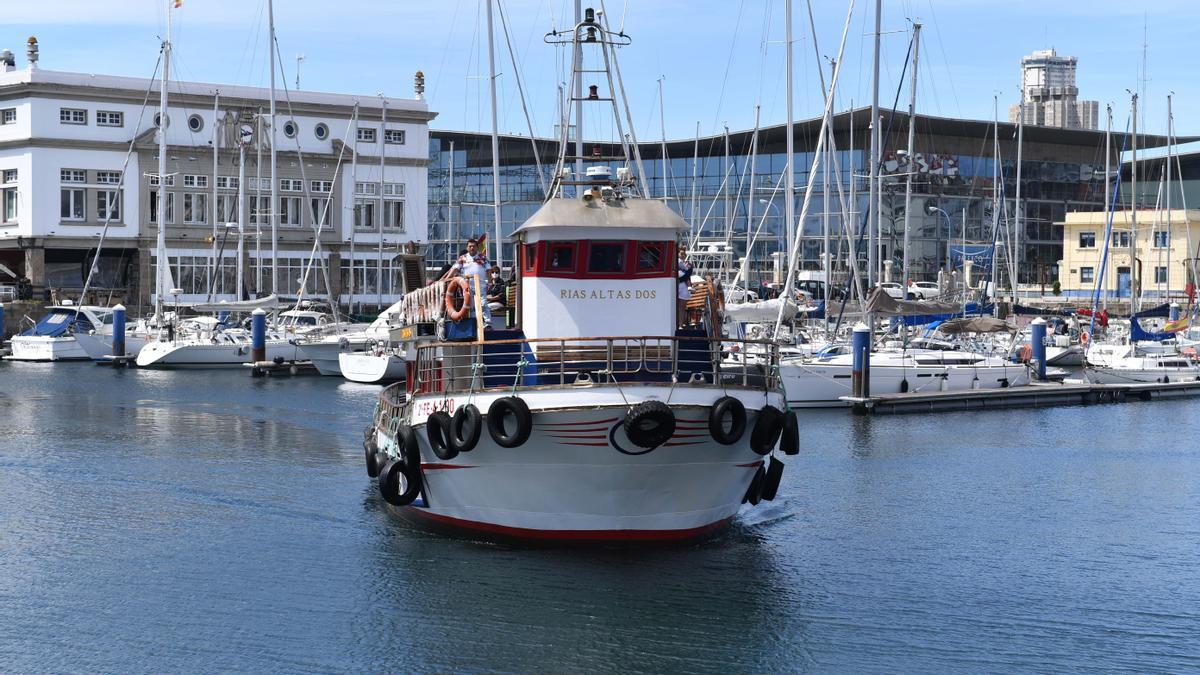 El proyecto del barco para cruzar la ría se plantea en principio para ...