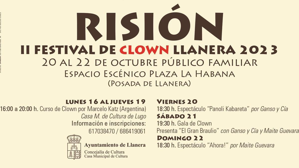 Llega "Risión", el II Festival de Clown de Llanera