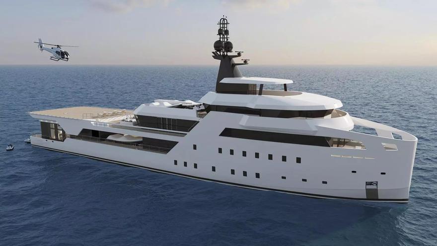 Así son los dos nuevos "megayates" proyectados por Freire Shipyard