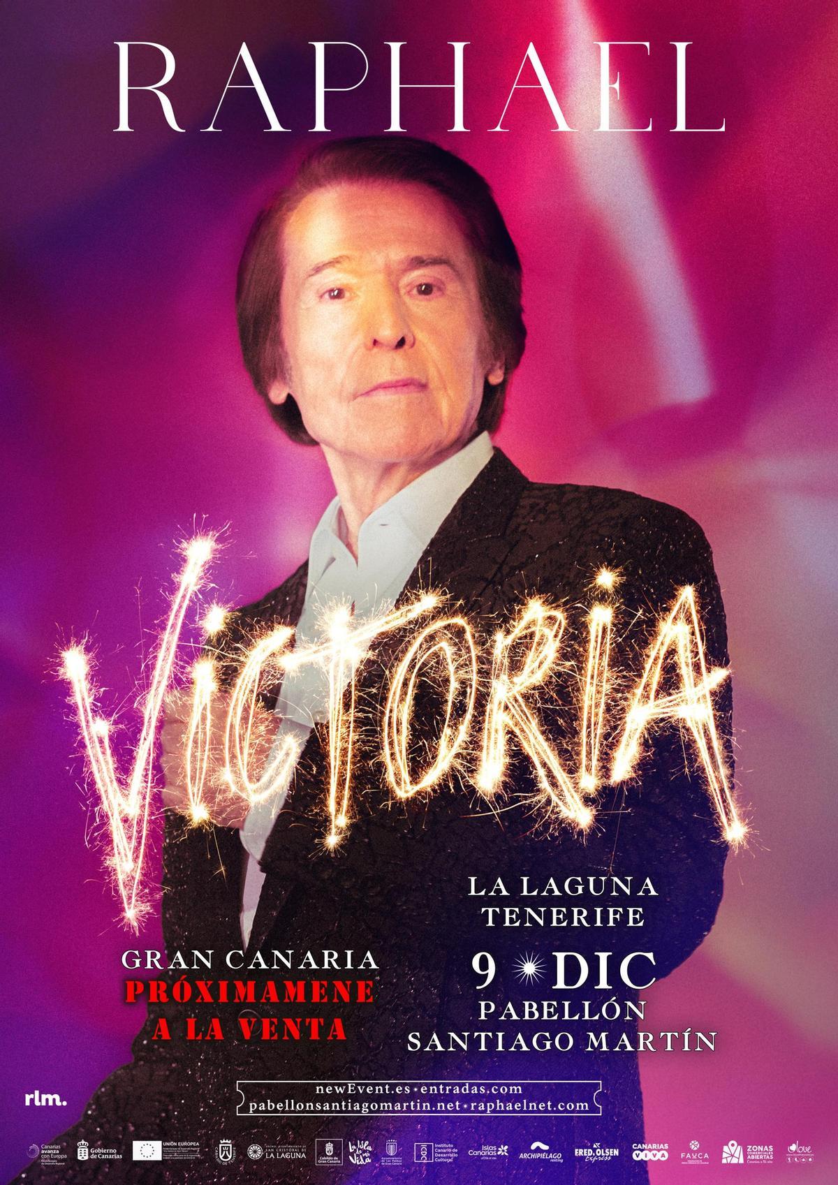 Entradas concierto Raphael Tenerife: Salen a la venta las entradas para ...