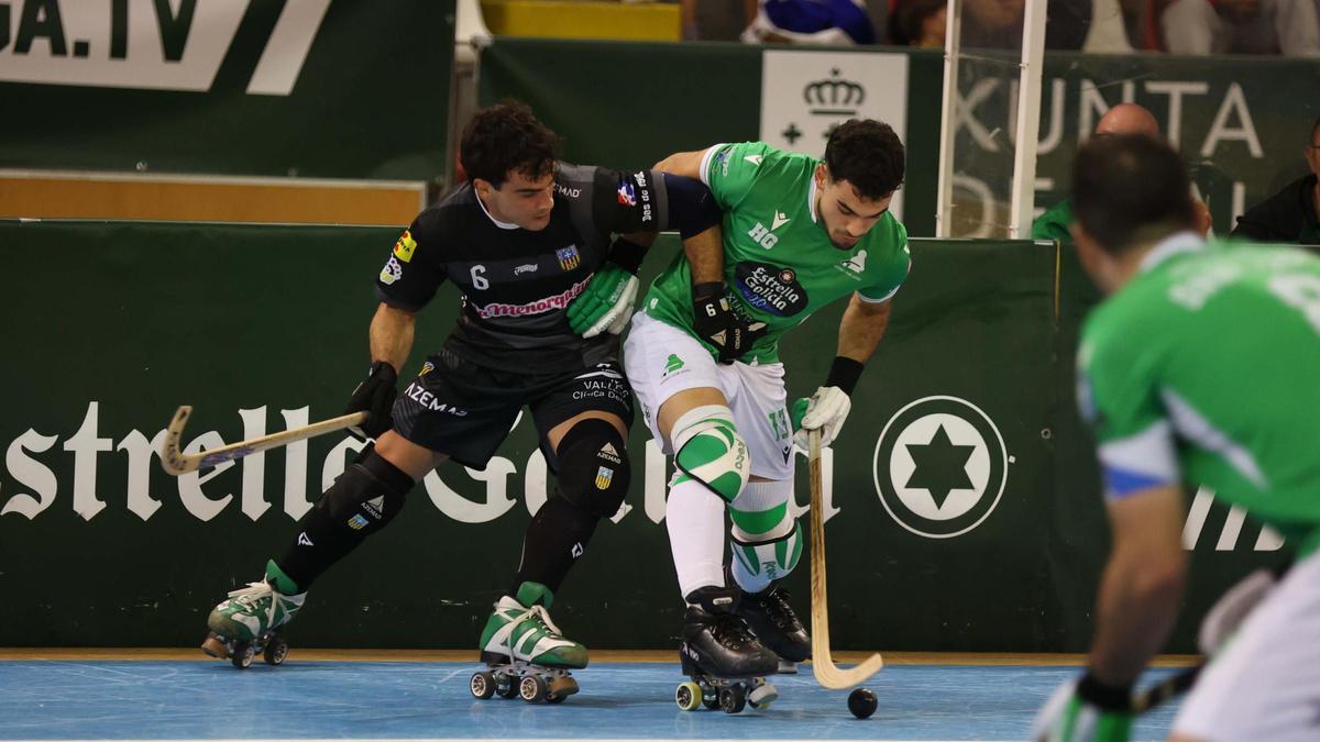 HOCKEY SOBRE PATINES LICEO Bruno Saavedra, ángel y demonio verdiblanco