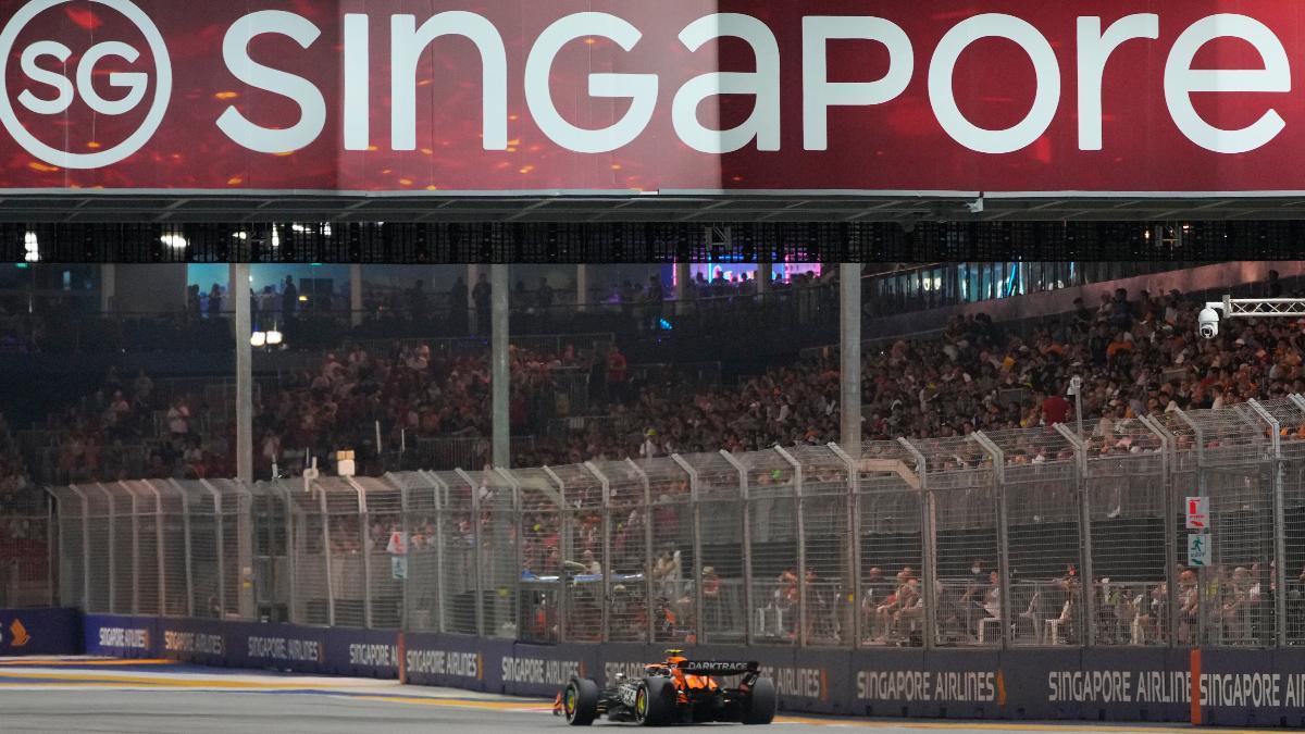 Gran Premio de Singapur de F1: Siga en directo los terceros libres en Marina Bay, con Alonso y Sainz