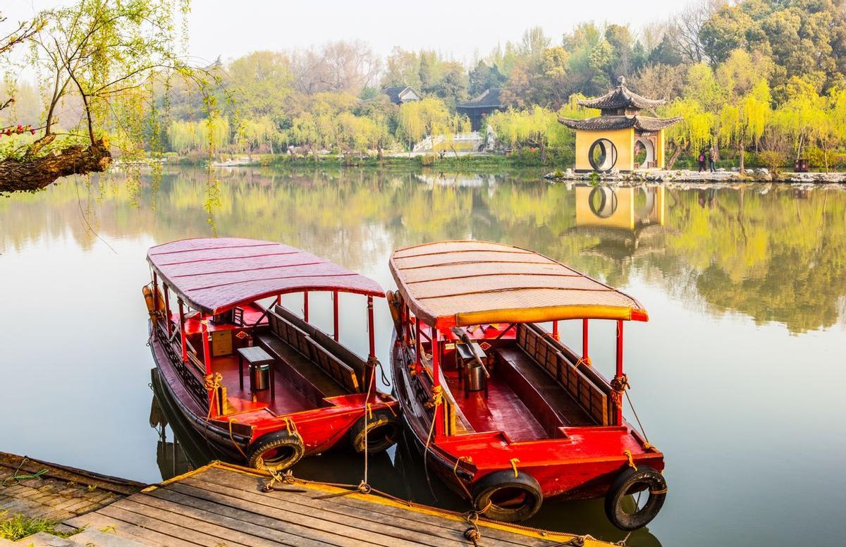 El lago Luyang, en Yangzhou, el lugar más extraño y fotogénico de China ...