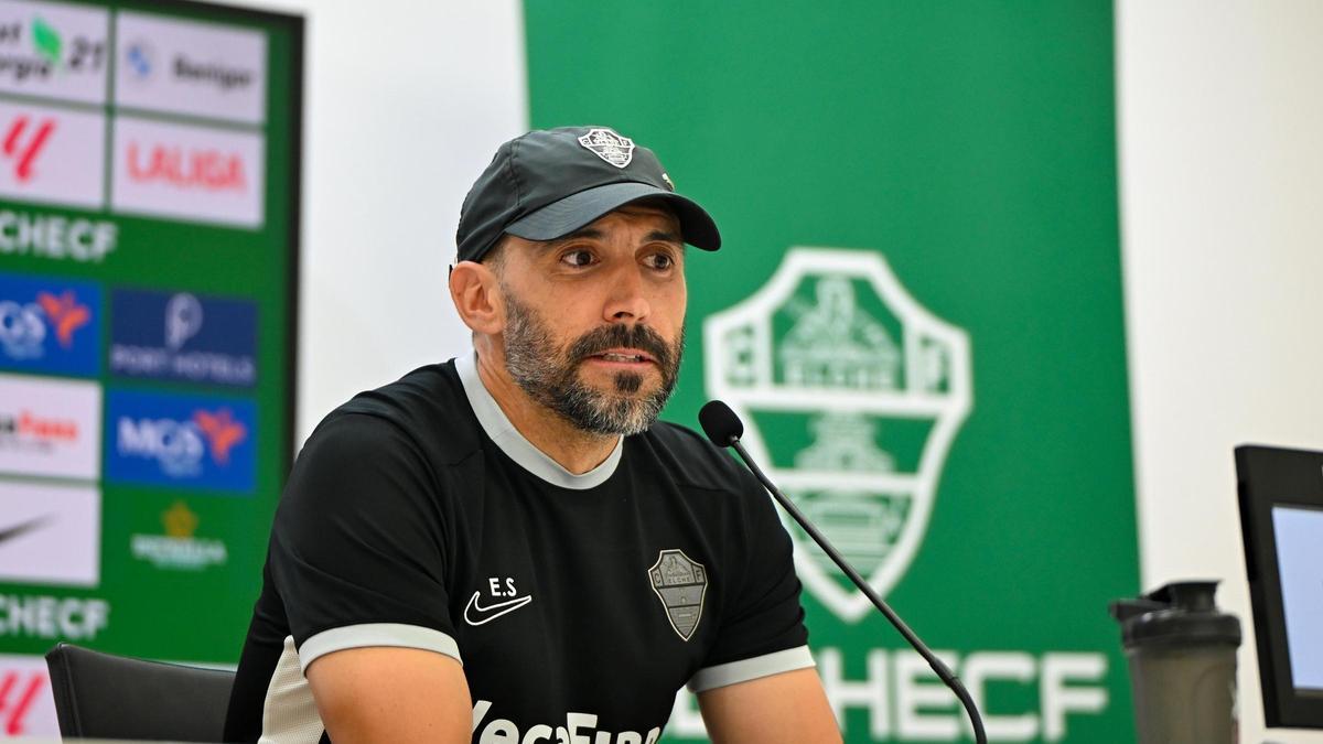 Eder Sarabia: "El Elche tiene que saber vivir al margen de los resultados"