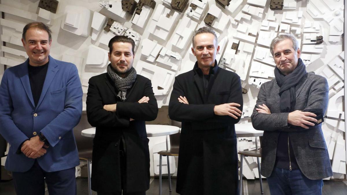 "La escalera es como el alma de la casa, alguien que te recibe"