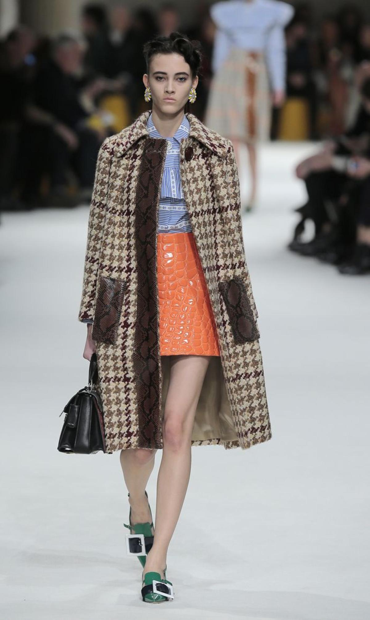 Miu Miu Otoño-Invierno 2015/16, mezclas de color - Woman