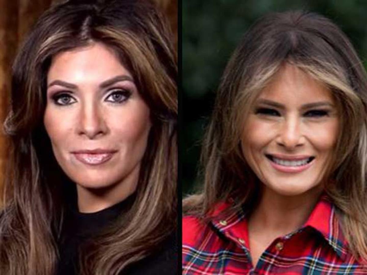 Una dona de Texas s'opera 9 vegades per assemblar-se a Melania Trump