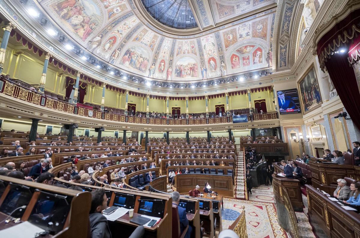 Sesión Plenaria en el Congreso de los Diputados
