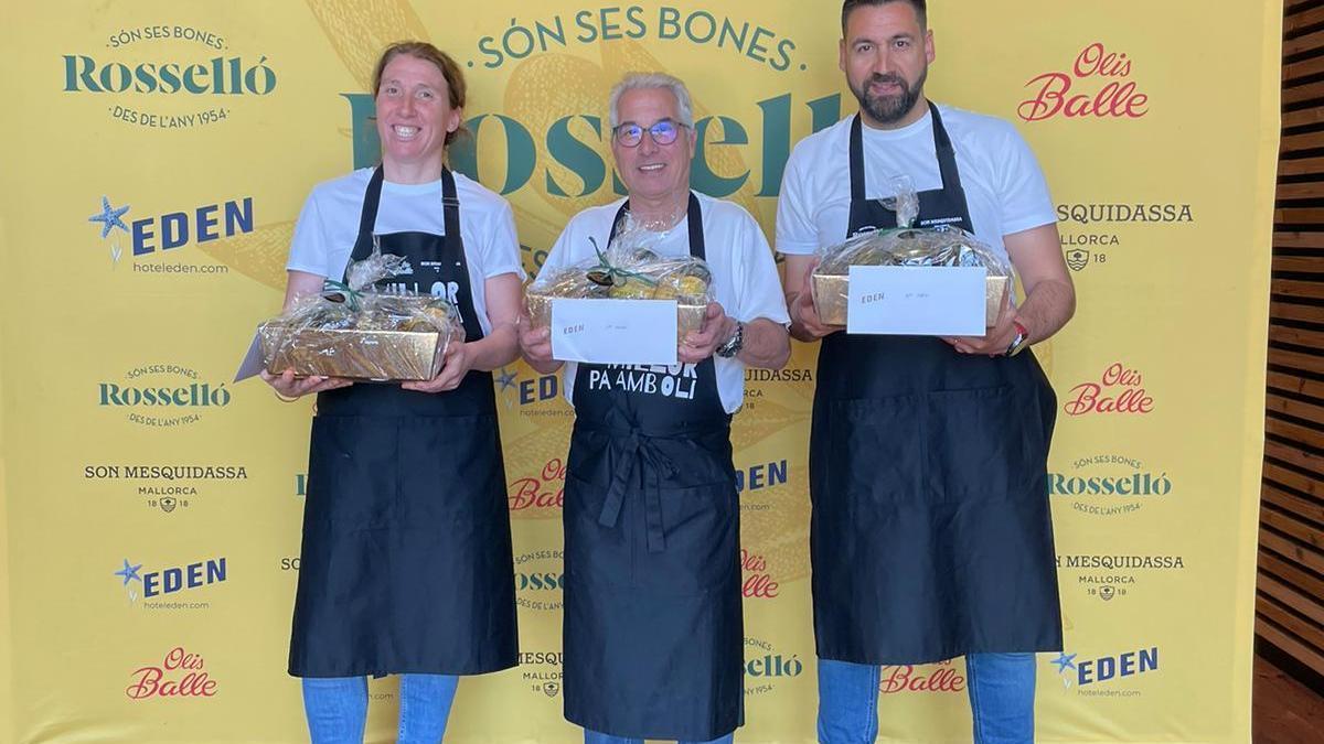 Guillem Reynés, ganador de 'El millor pa amb oli del món'