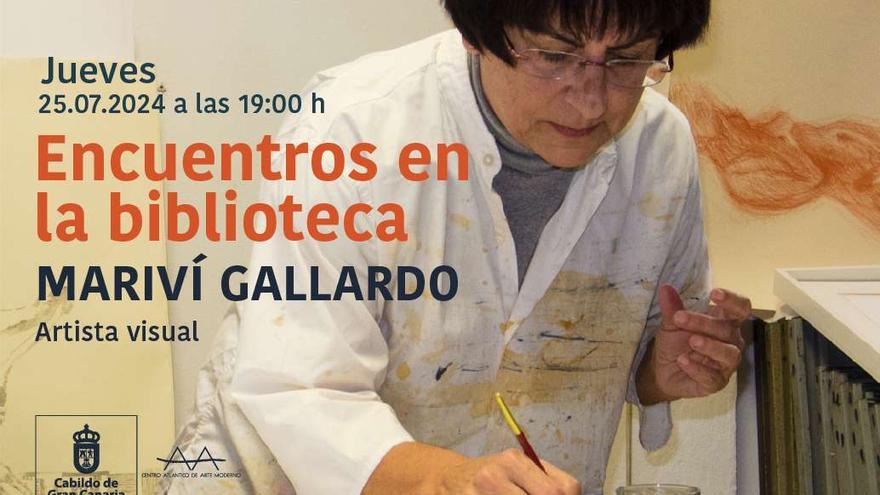 Encuentros en la Biblioteca con la artista Mariví Gallardo - La Provincia