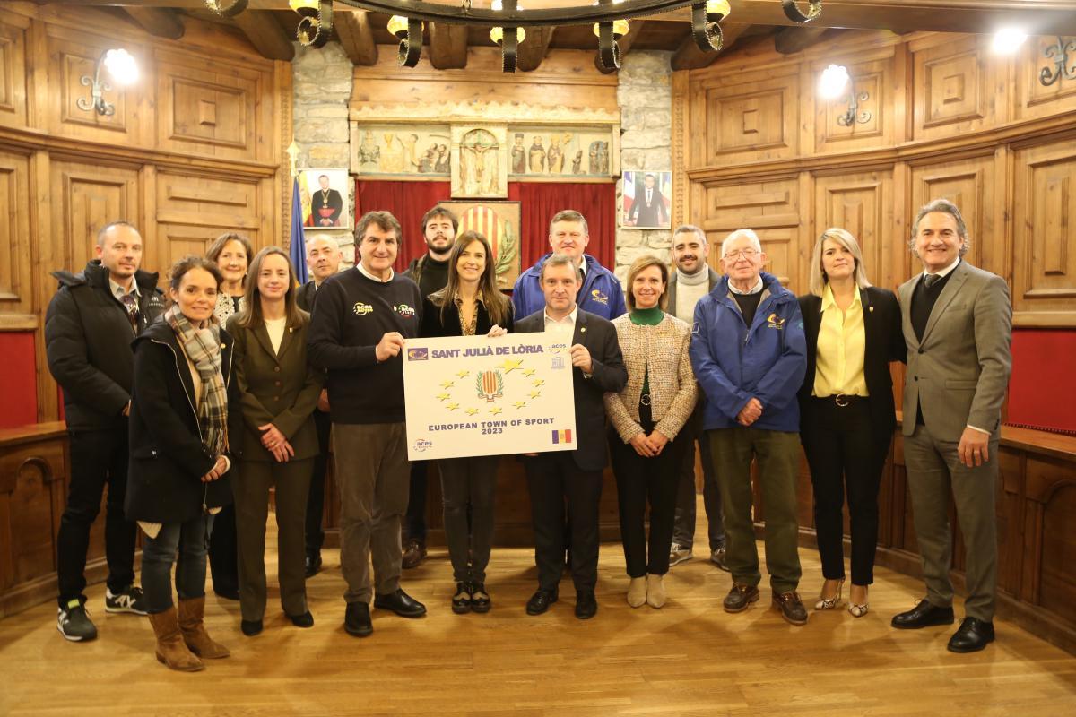 Sant Julià de Lòria obtiene la distinción de Villa Europea del Deporte ...