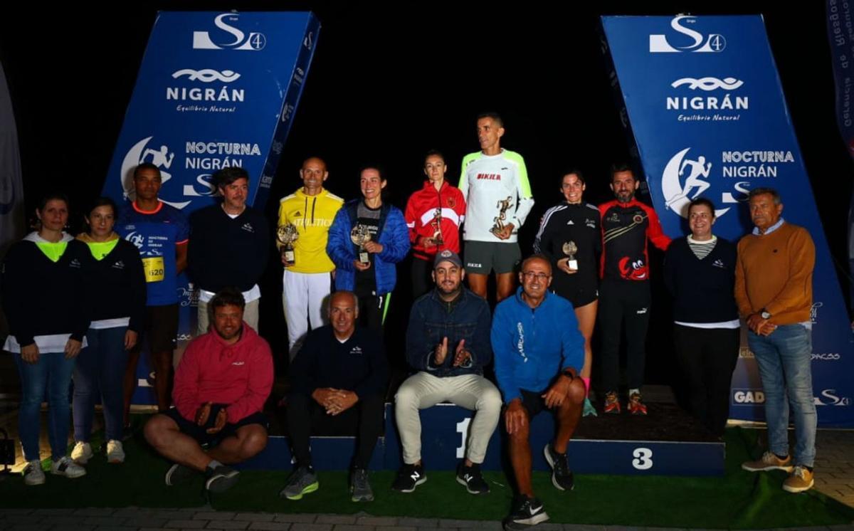 Daniel Bargiela y Sofía Freaza ganan en la noche de Nigrán