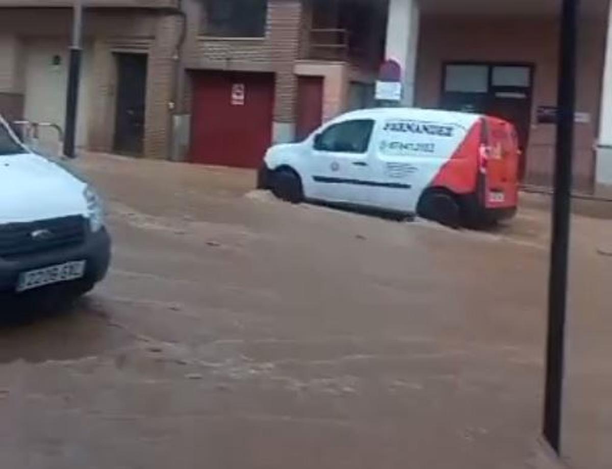 Tormenta Valencia: Las lluvias descargan con fuerza sobre Valencia