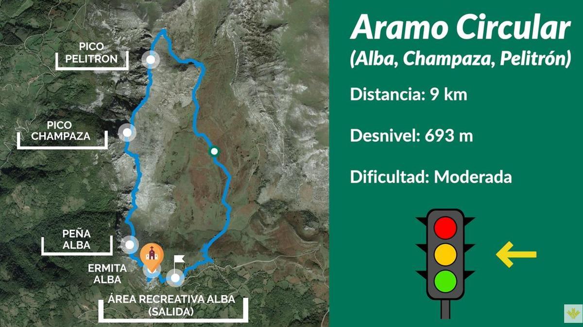 Ruta circular al Aramo, escenario de la famosa Vuelta Ciclista a España ...