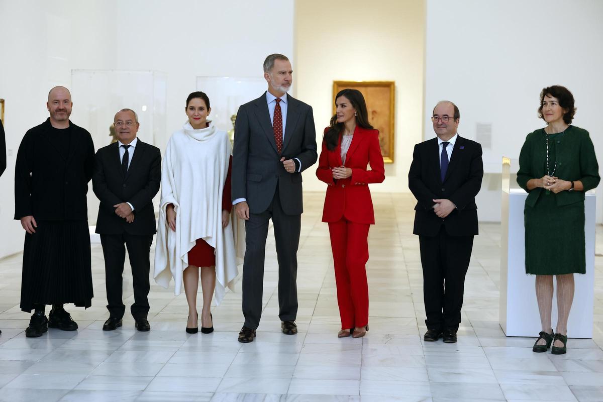 Los Reyes inauguran la exposición 'Picasso 1906. La gran transformación ...