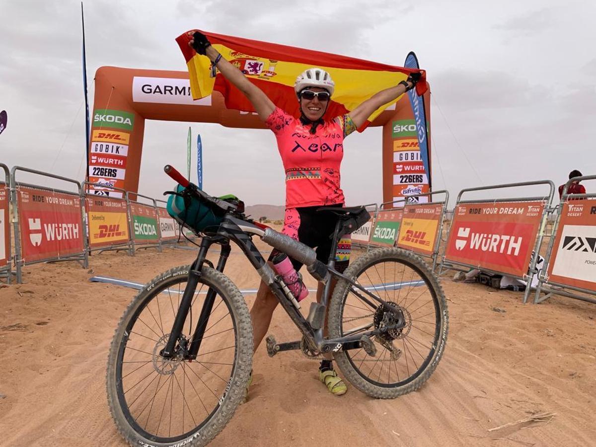 María José M. Maroto finaliza con éxito la dura segunda etapa