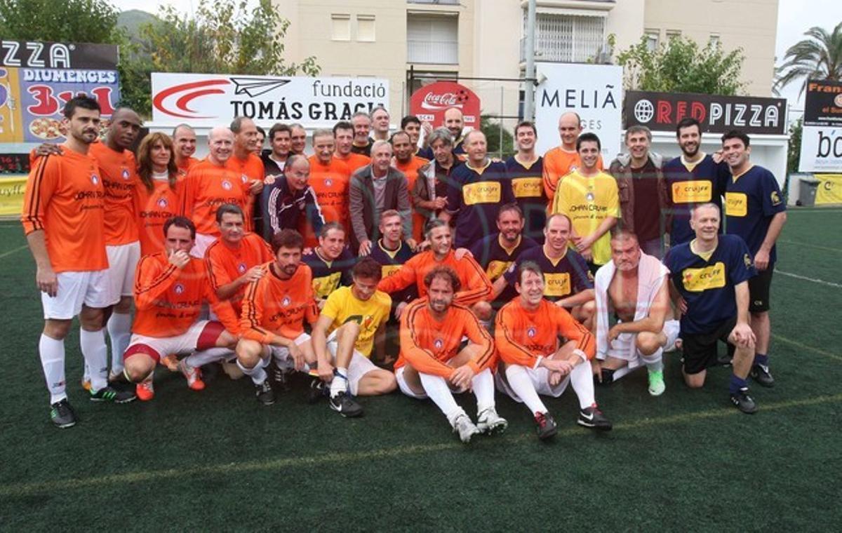 Fotos | Las imágenes del homenaje a Cruyff en Sitges