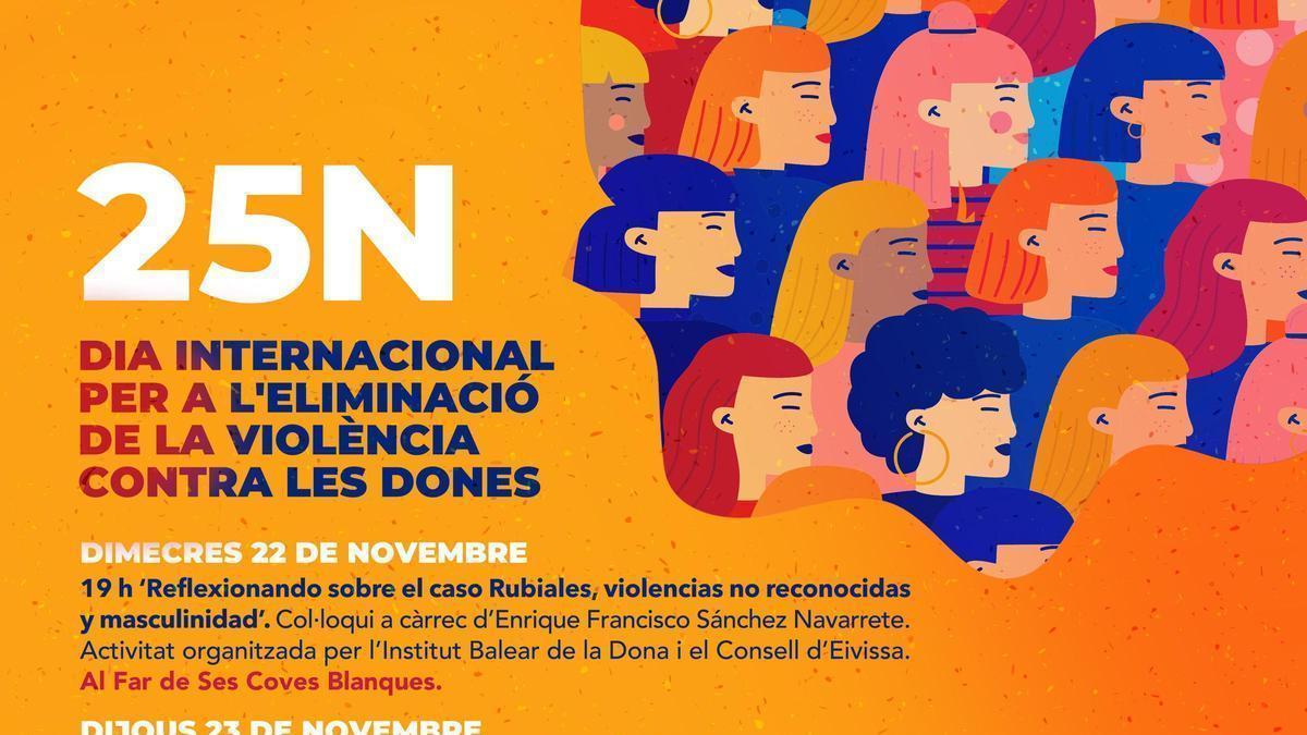 25N: Actividades en Sant Antoni con motivo del Día Internacional para la eliminación de la ...