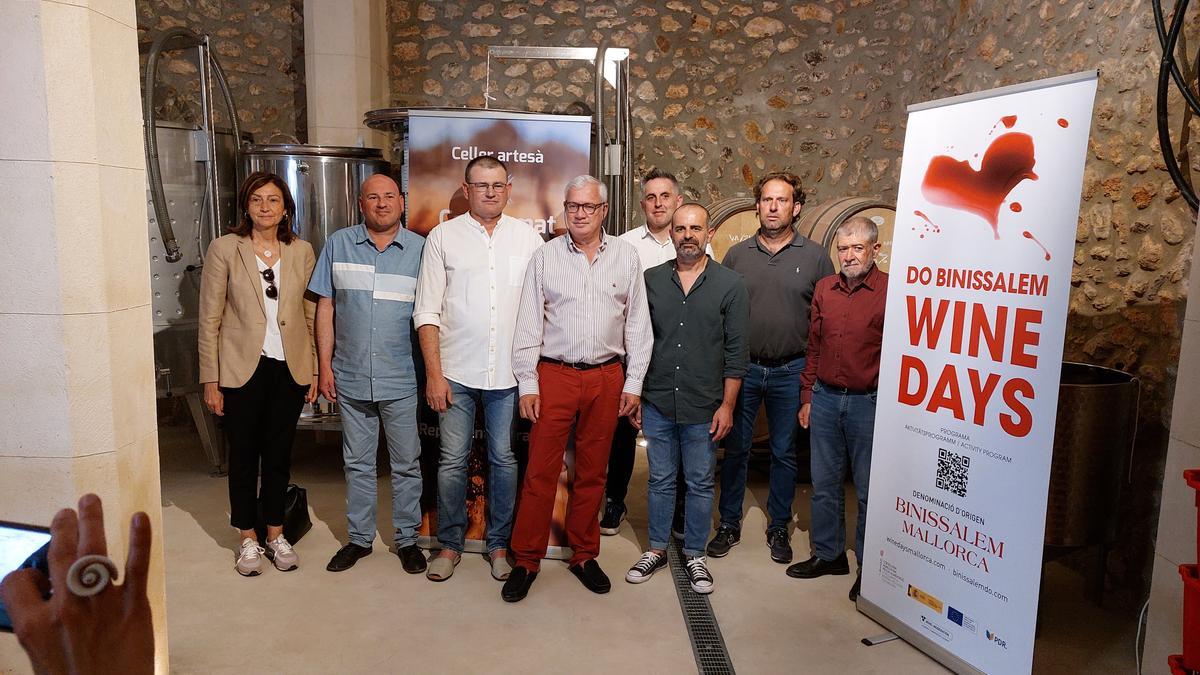 Presentación del programa Wine Days 2022 en Can Fumat