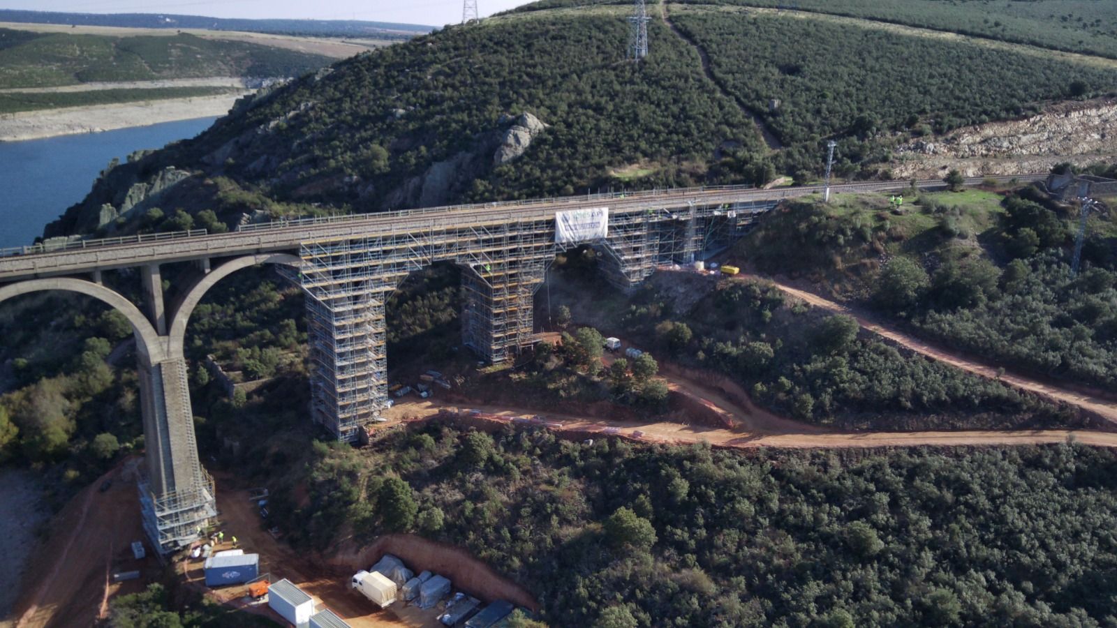 GALERÍA | La rehabilitación del viaducto Martín Gil