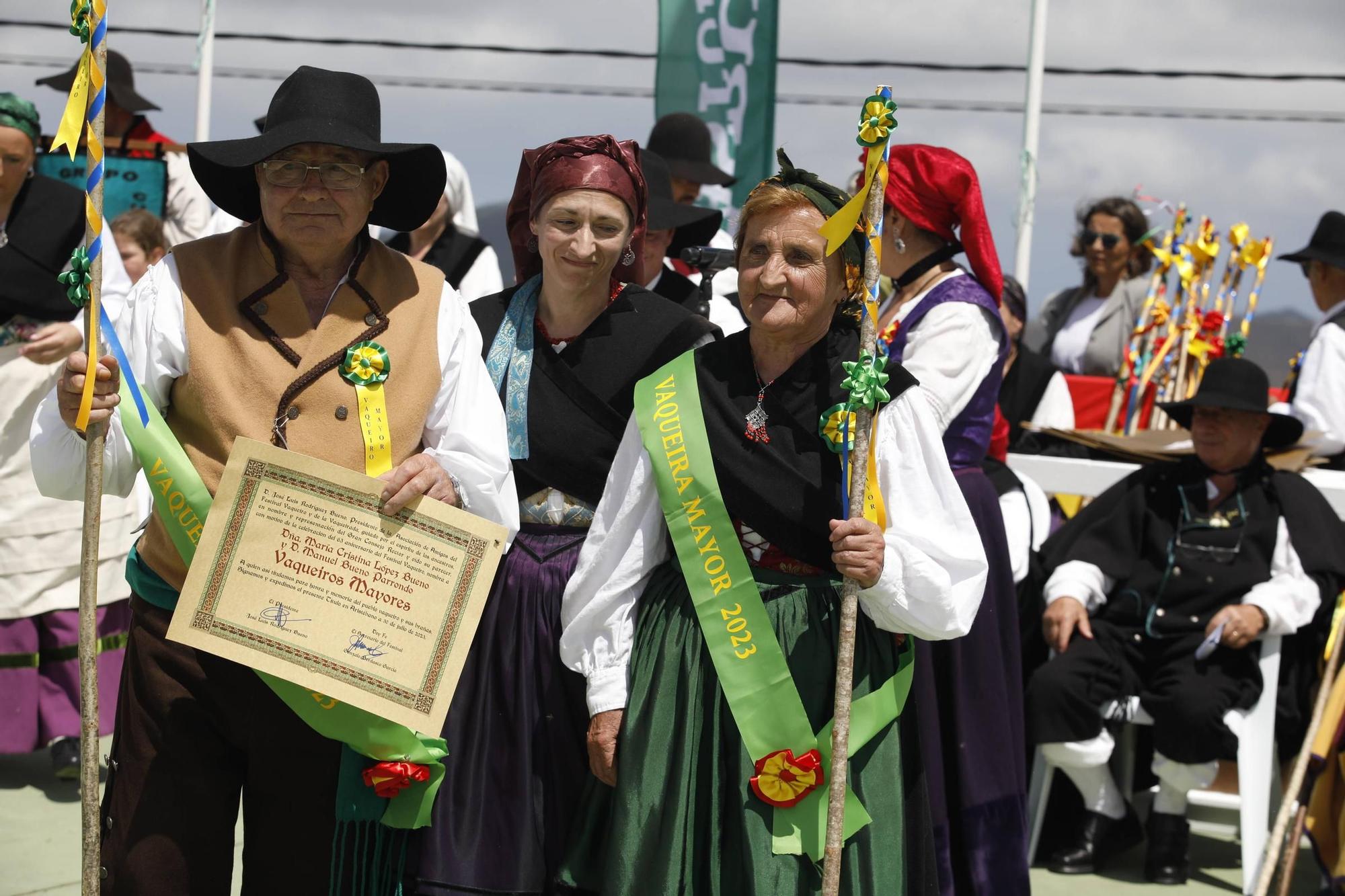 EN IMÁGENES: La boda vaqueira más esperada en Aristébano tras 44 años ...