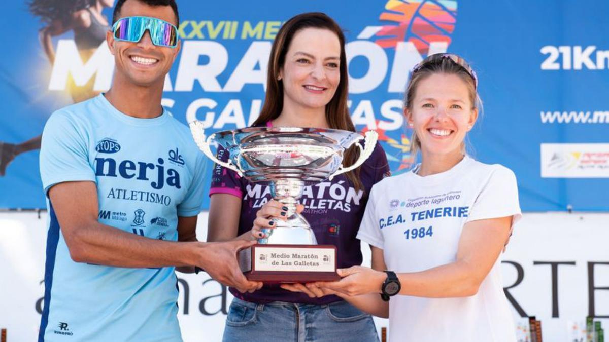 ATLETISMO: Johanna Ardel y Mohamed Lansi brillan en la Media