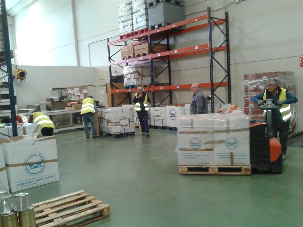 Los Bancos de alimentos de Aragón, bajo mínimos ante la Gran Recogida