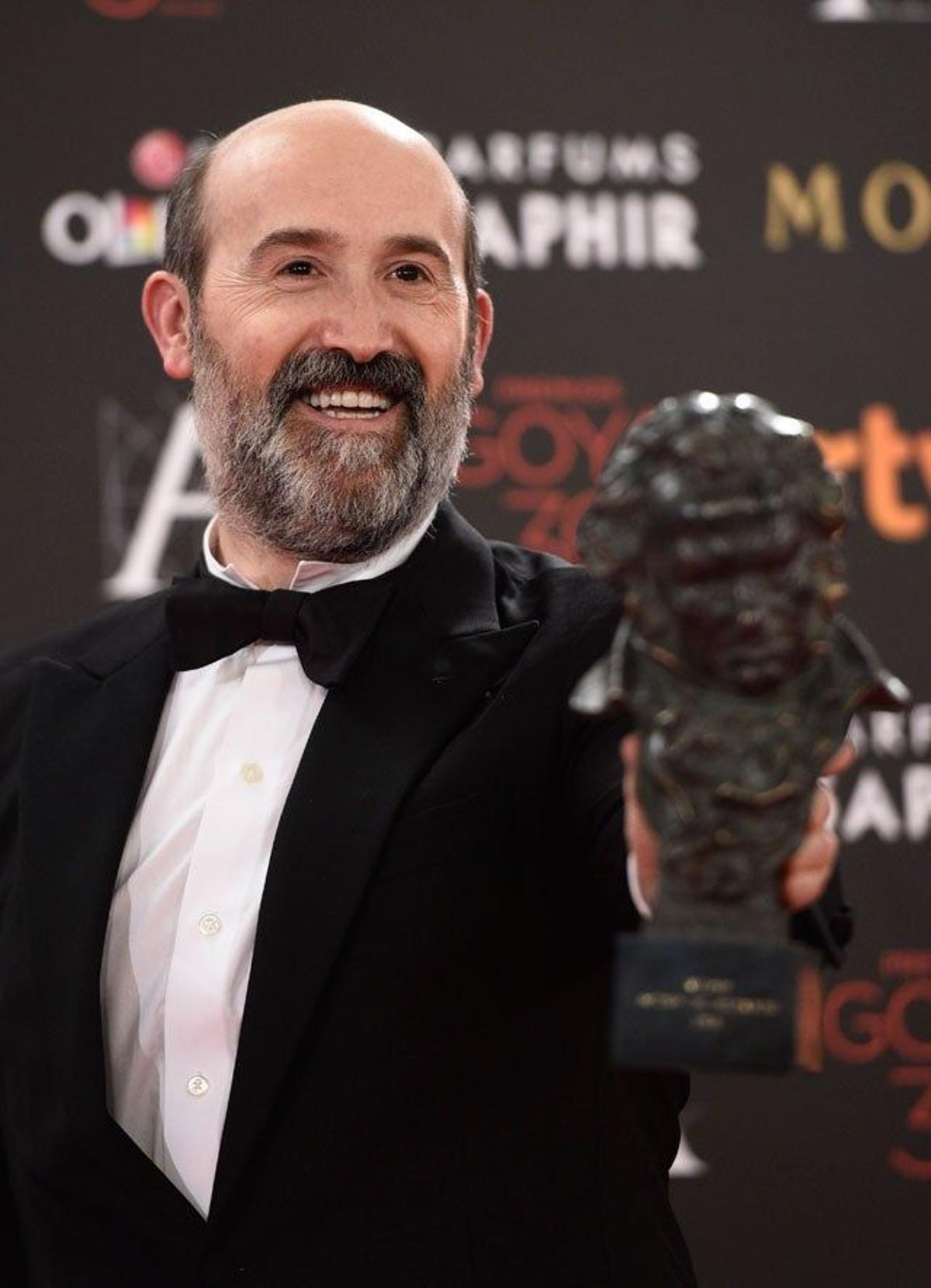 Los premiados posan con sus Goya - Cuore