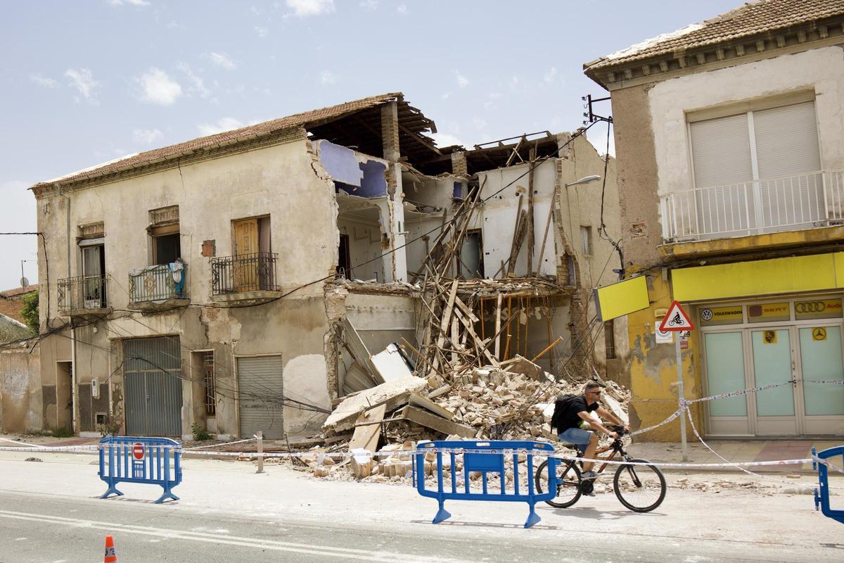Derrumbe temporal Murcia | El Ayuntamiento de Murcia inspecciona cuatro ...