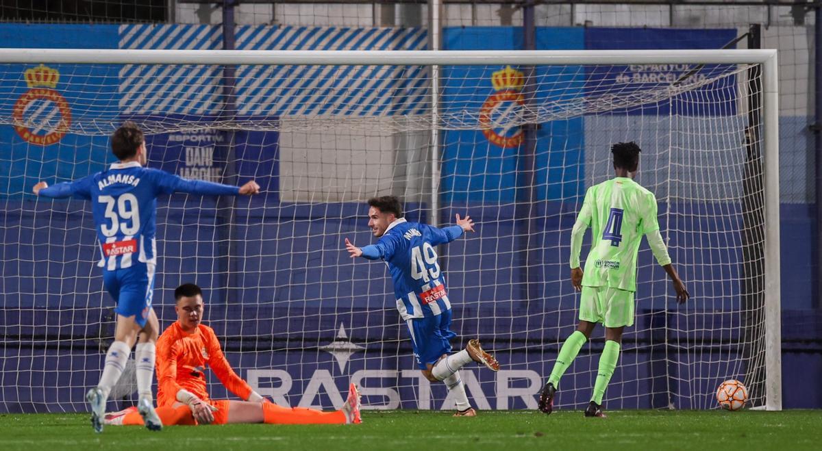 El hat-trick de Mingo en Copa Catalunya ante el Barça
