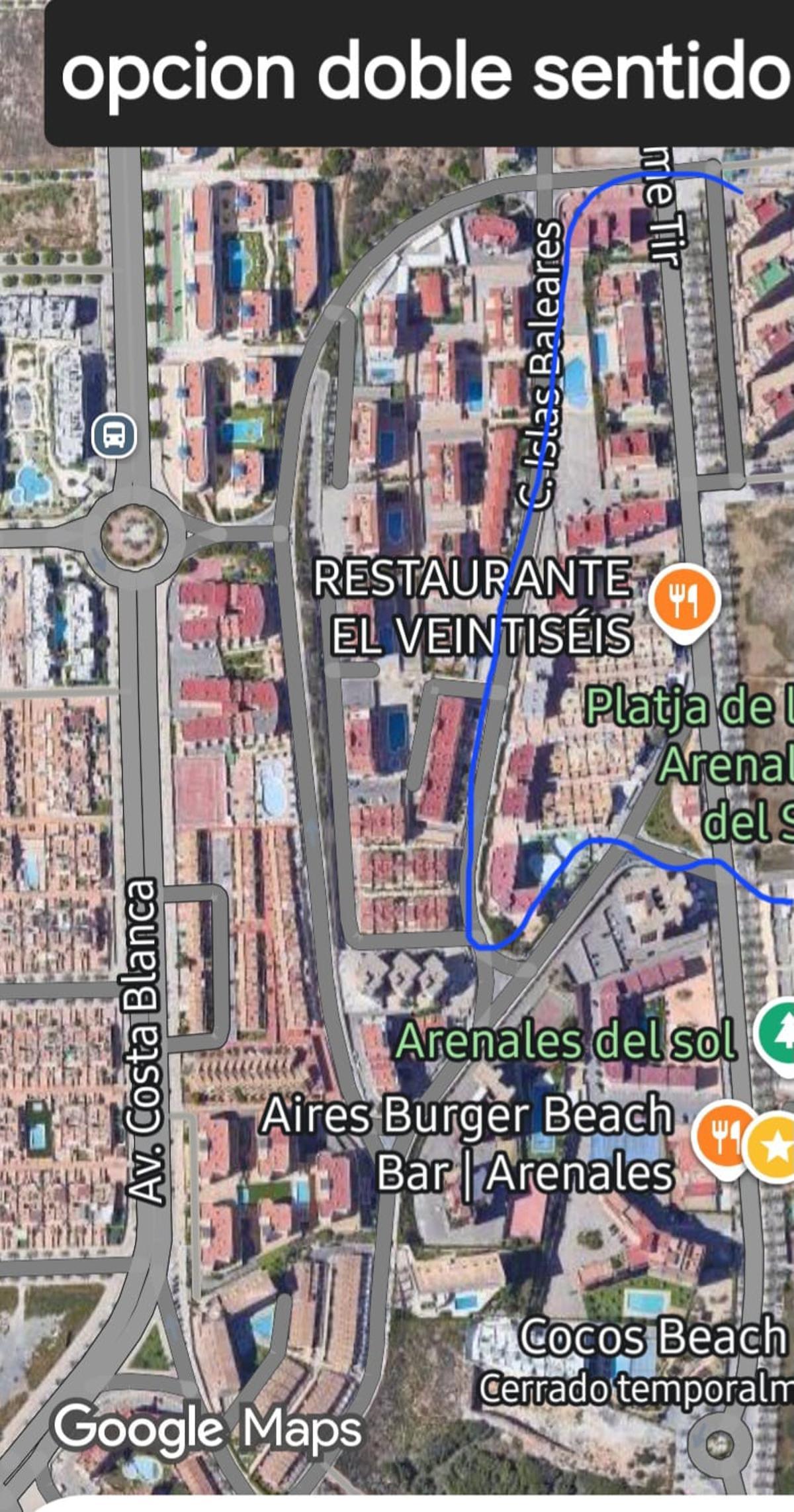 Vecinos de Arenales exigen mantener el doble sentido en un tramo de la ...