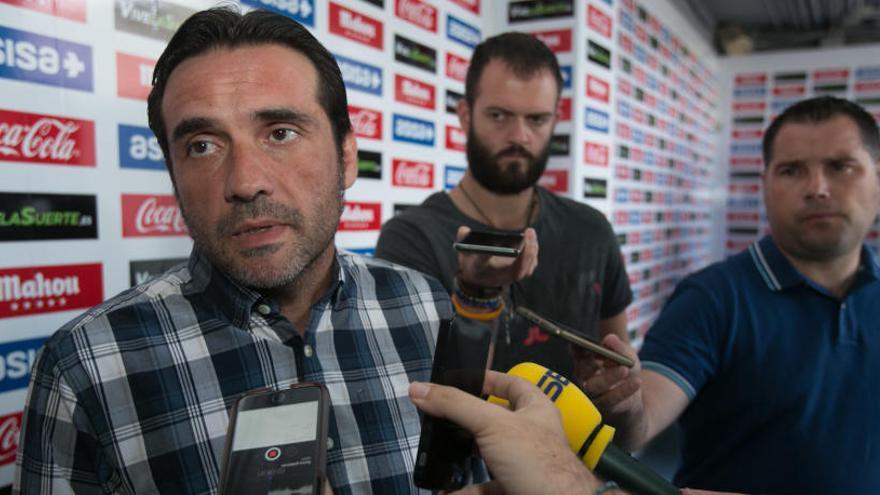 Luque: "Entrenar al Hércules es de lo mejor que te puede pasar"