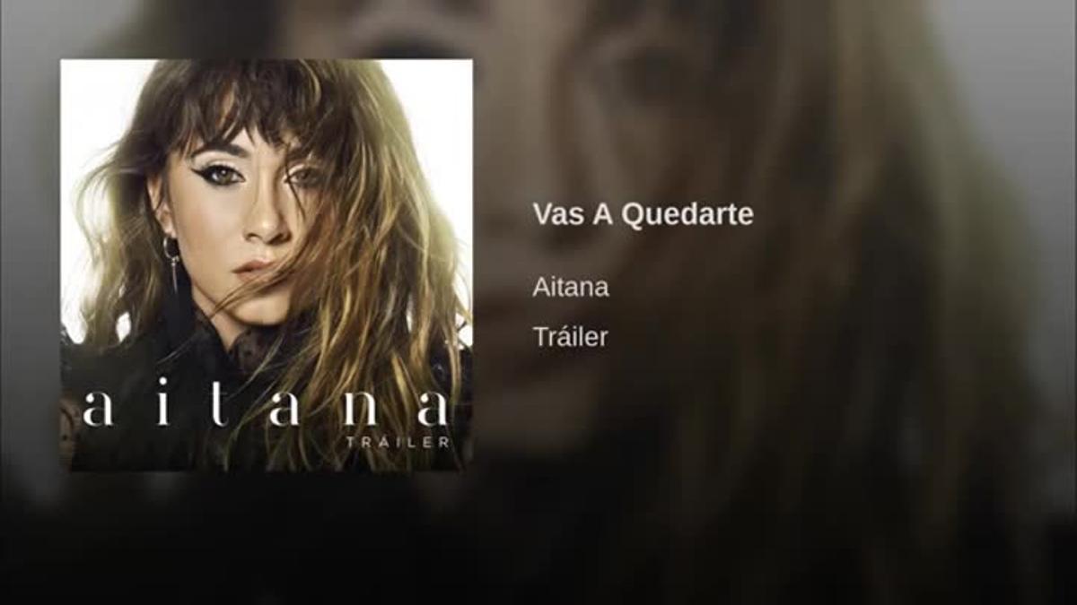 Aitana lanza su último sencillo en forma de balada "Vas a quedarte"