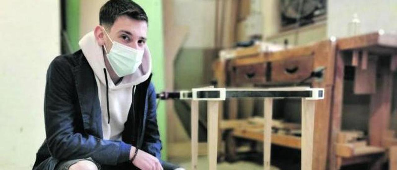 José Miguel Tamés sí que tiene madera