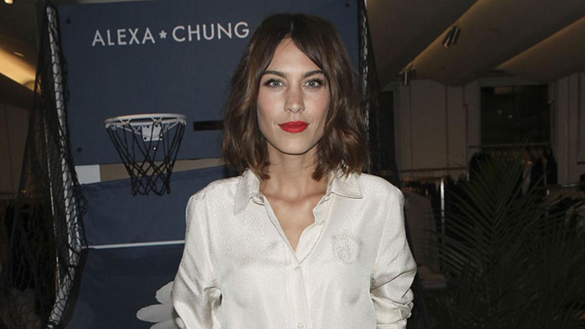 Alexa Chung y su nueva línea de ropa para AG Jeans, en Nueva York - Woman