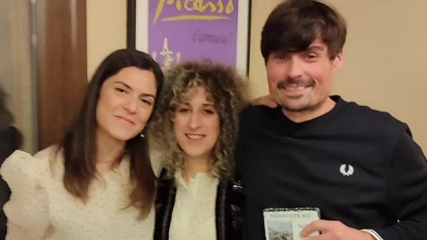 Agustín Crespo recibe el premio de Galaico do Ano del GTR-Trail Run