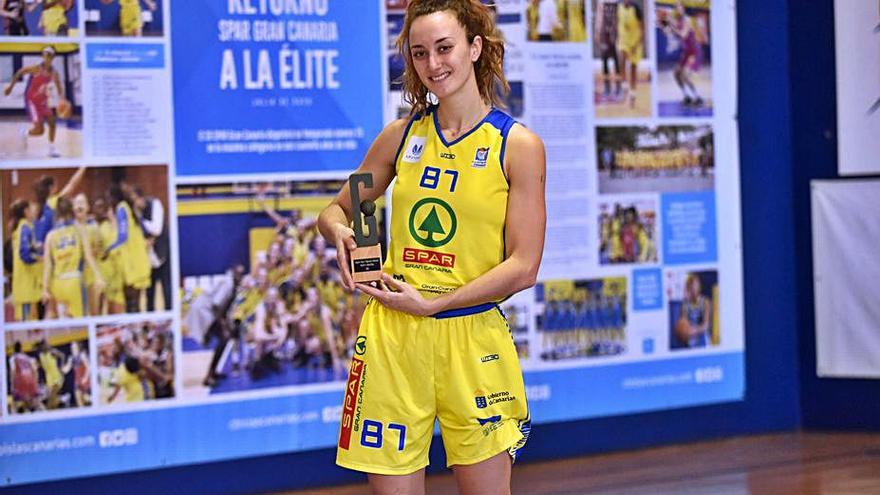 Marta Hermida, premiada como la jugadora de mayor progresión en el año 2020