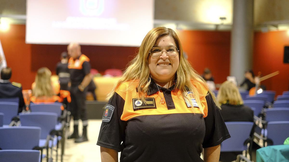Amalia Pérez: «Protección Civil es mi familia, parte de mi vida»