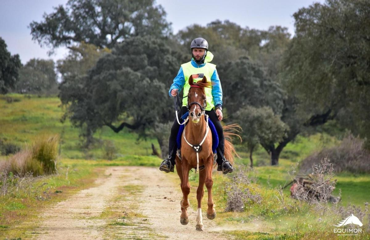 El jinete de Bueu Jairo Fonseca, subcampeón con su caballo Sacro Or ...
