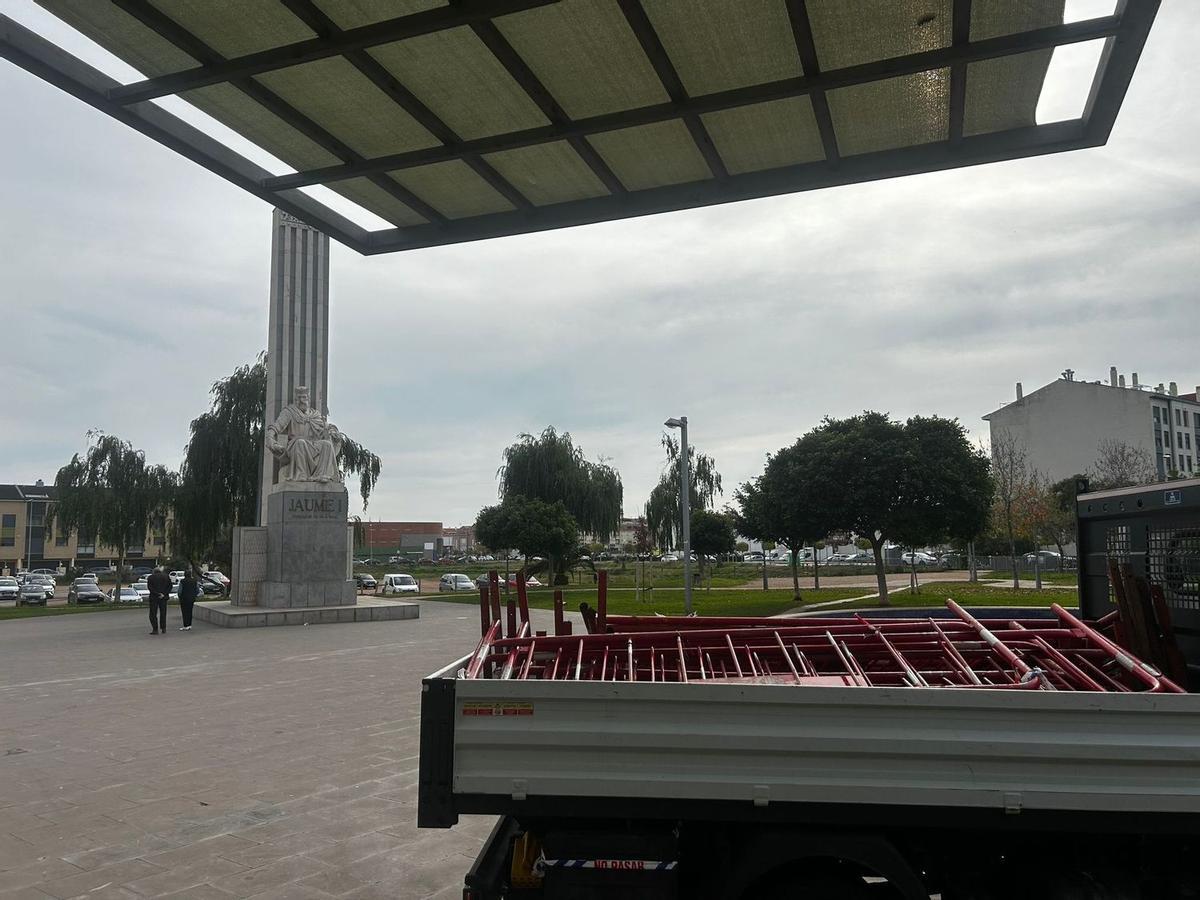 Vila-real reabre el jardín de Jaume I al no hallar peligro, tras la ...