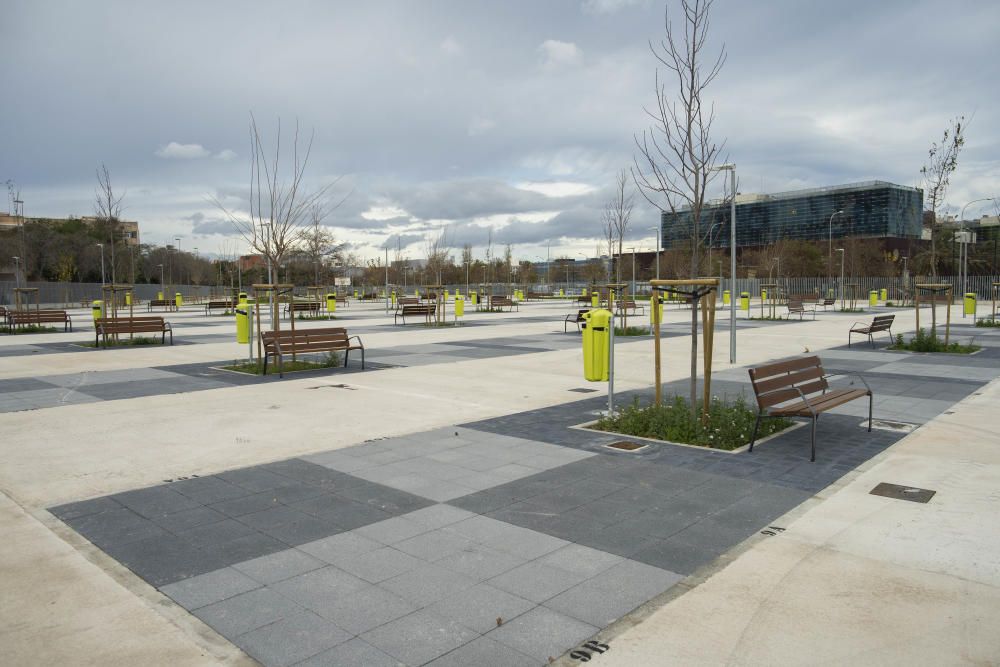 Parque Amelia Chiner, nueva ubicación del rastro de València