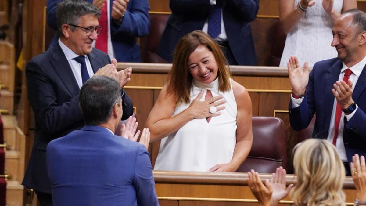 La presidenta del Congreso, Francina Armengol.