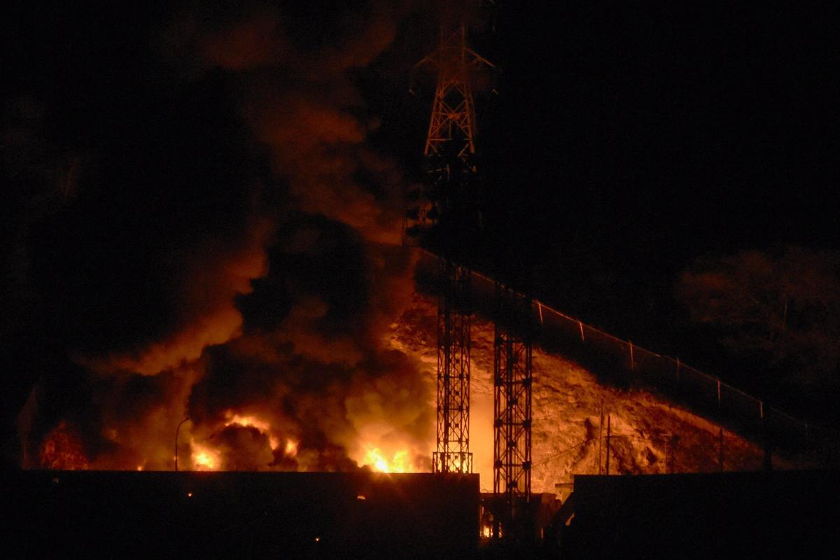 Explosiones sobre Venezuela, en imágenes