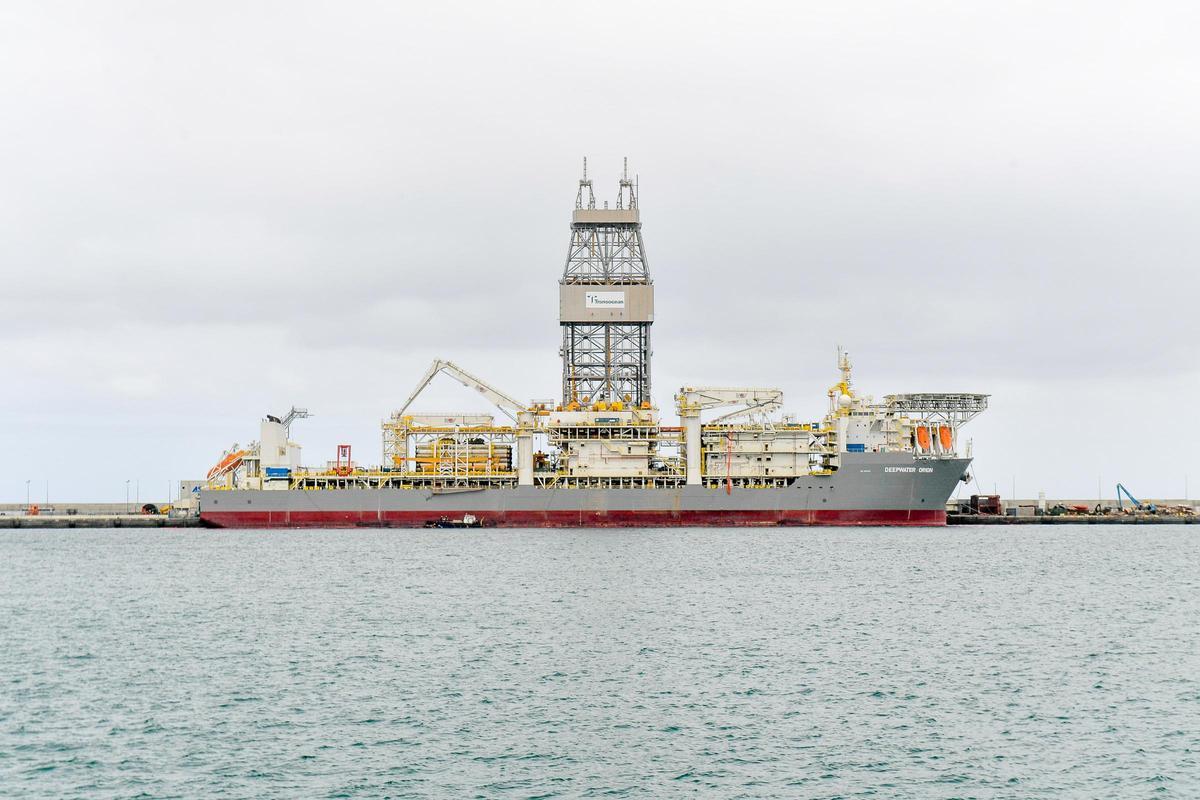 Transocean vuelve a confiar en Las Palmas para buscar petróleo en Brasil