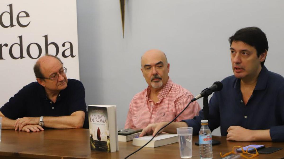 Presentación de la novela ‘La subasta de roma’, de Alberto Monterroso ...