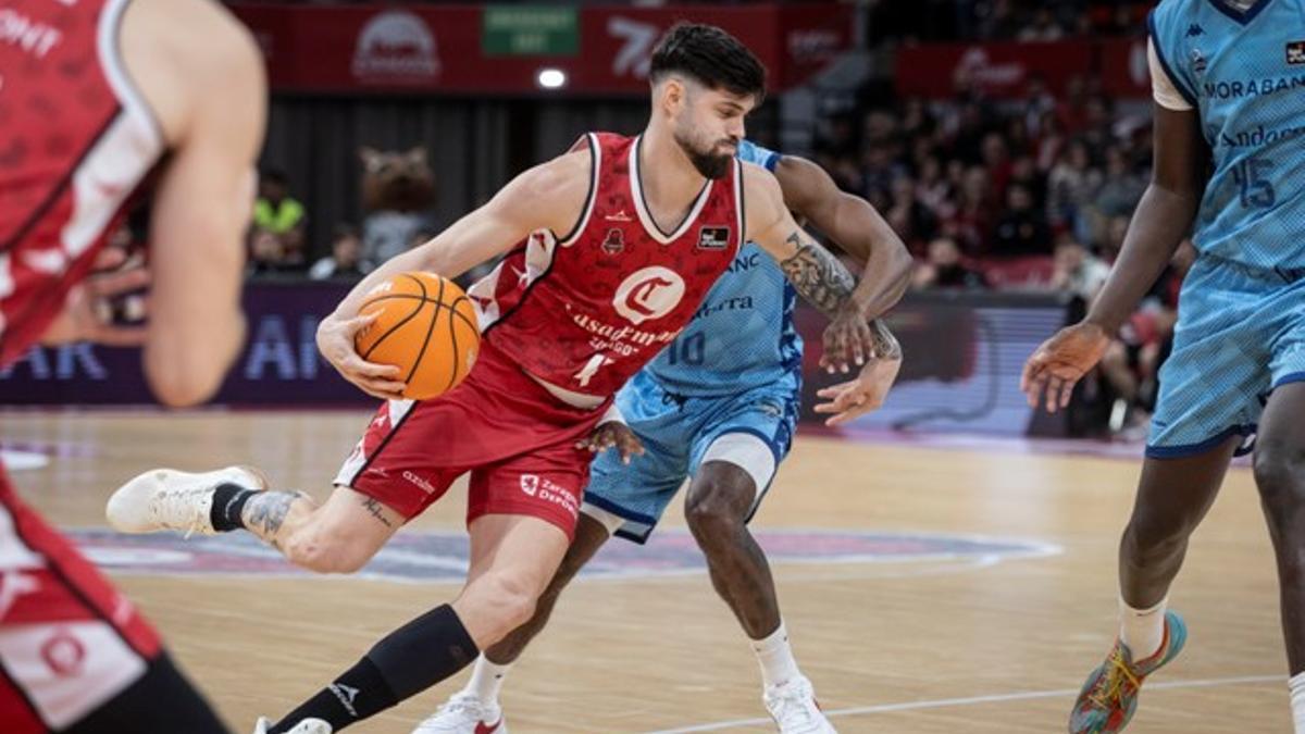 Los seis minutos en trance de Santi Yusta en el Casademont-Andorra