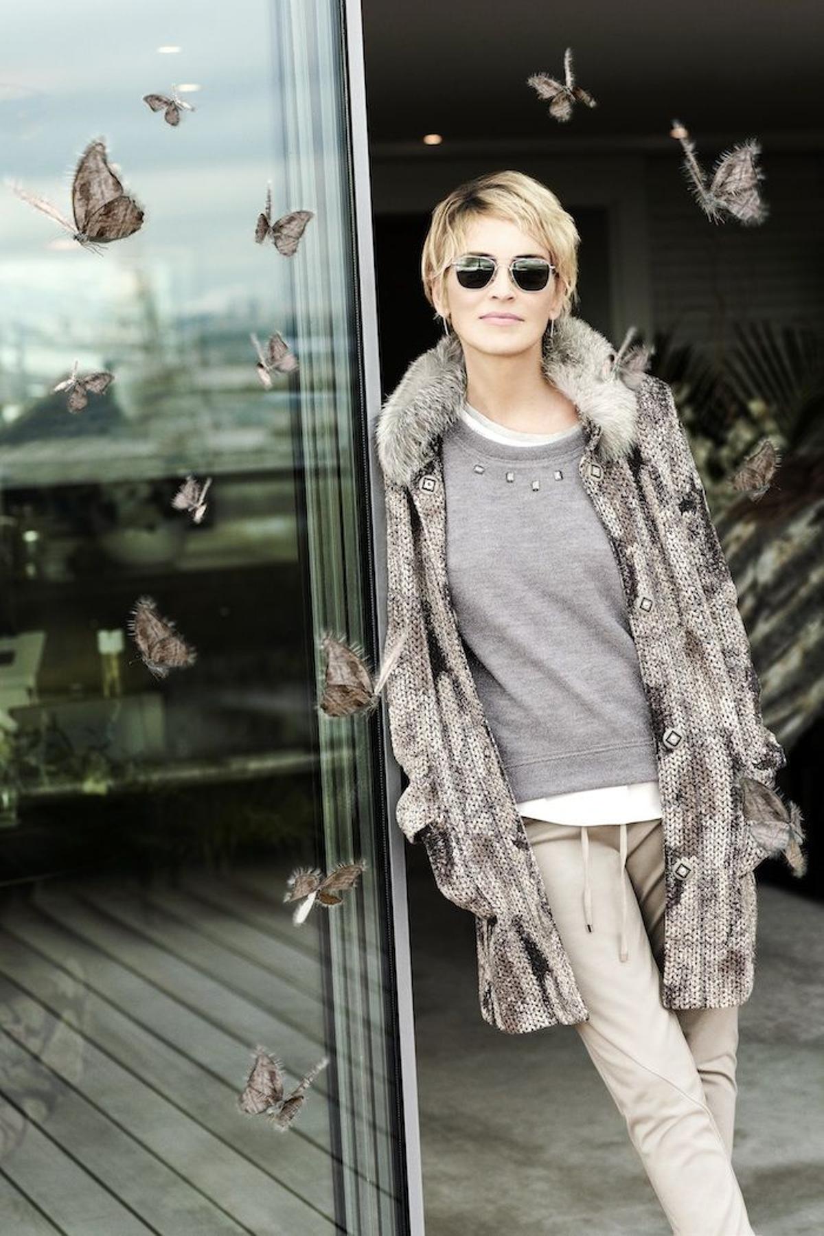 Sharon Stone es la nueva imagen de la firma Airfield - Woman