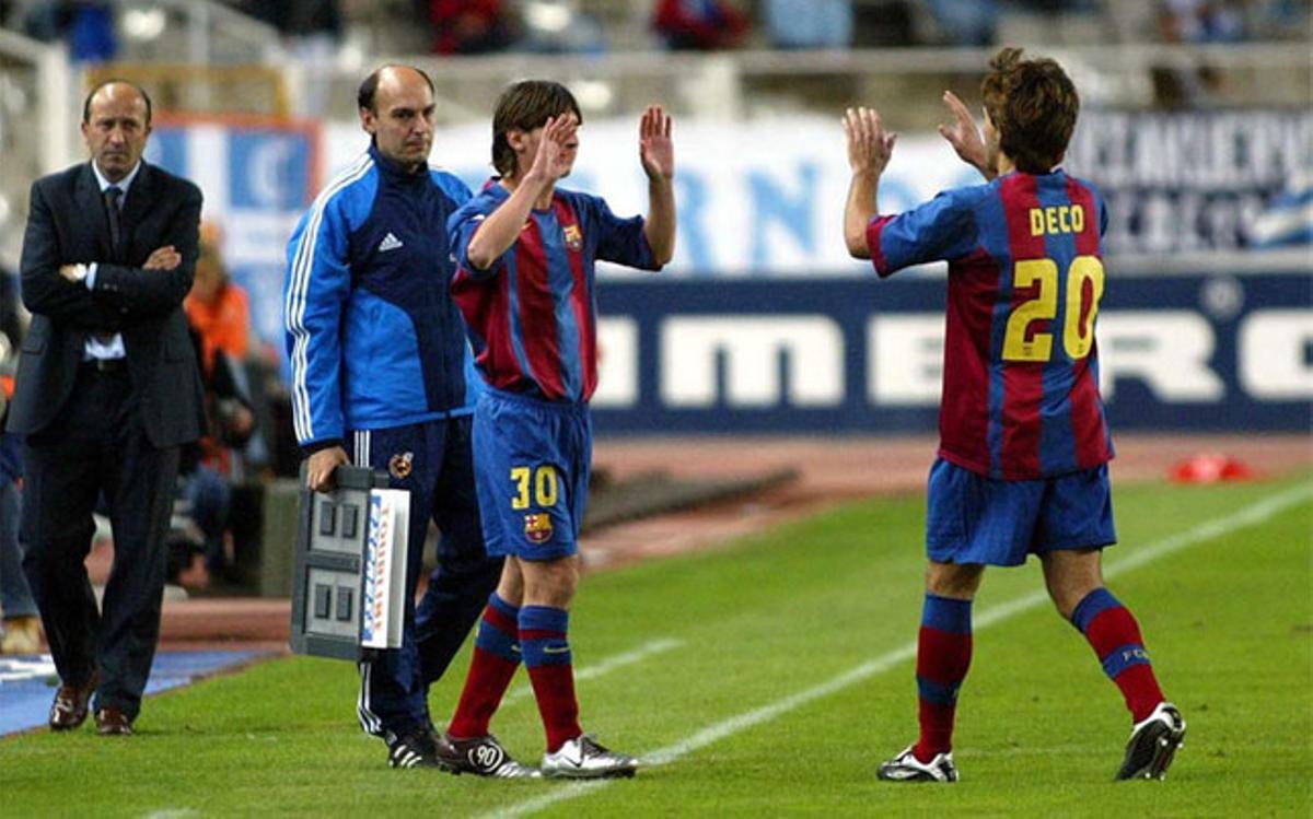 Once años del debut de Messi